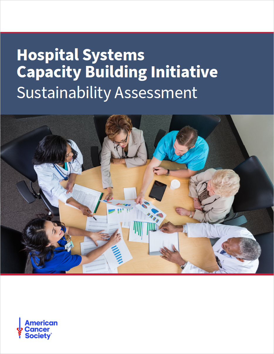 Sustainability Assessment and Action Planning - Hospital Systems ...